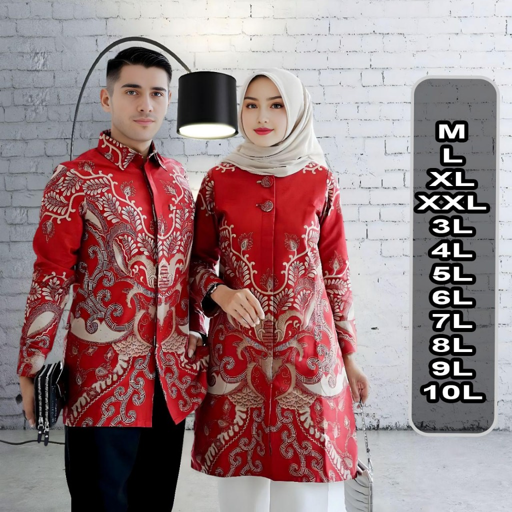 Jual Tunik Batik Dan Kemeja Batik Jumbo | M-10XL SUPER JUMBO | atasan seragaman batik modern ...