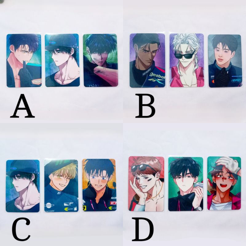 Jual Bomtoon RPC Pink Racer partner Bl photocard manhwa BL [Read ...