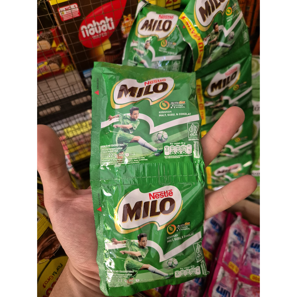 Jual MILO RENCENG ISI 10 @22GR | Shopee Indonesia