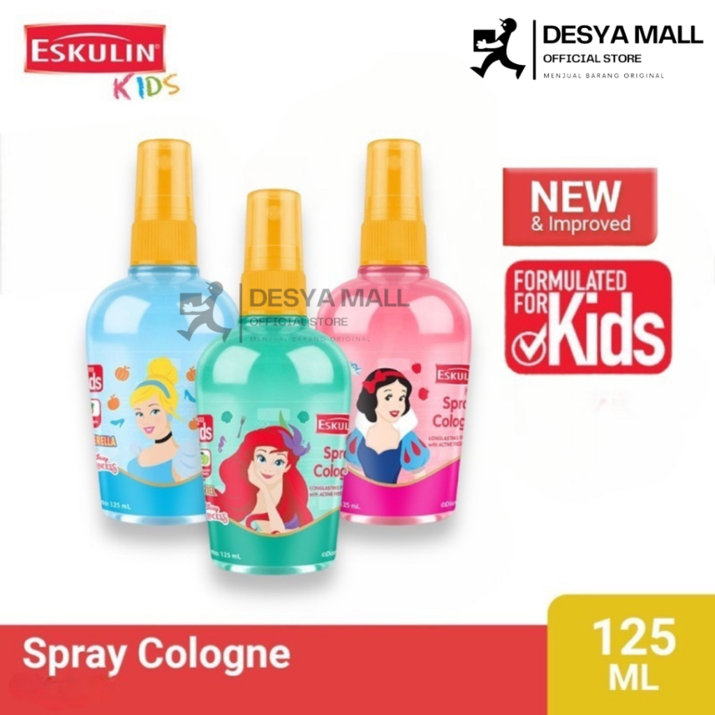 Jual Eskulin Kids Splash Cologne Princess 125ml | Shopee Indonesia