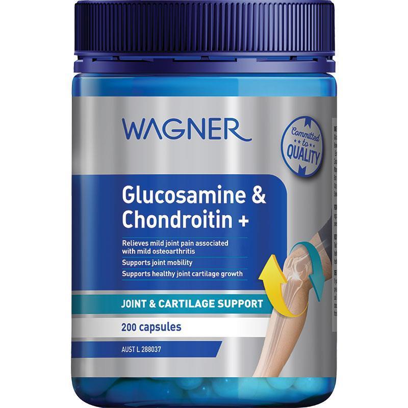 Jual Wagner Glucosamine & Chondroitin isi 200 capsules 200 tablets ...