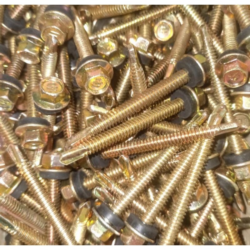 Jual Baut Roofing/skrup baja ringan 50mm (5 cm) | Shopee Indonesia