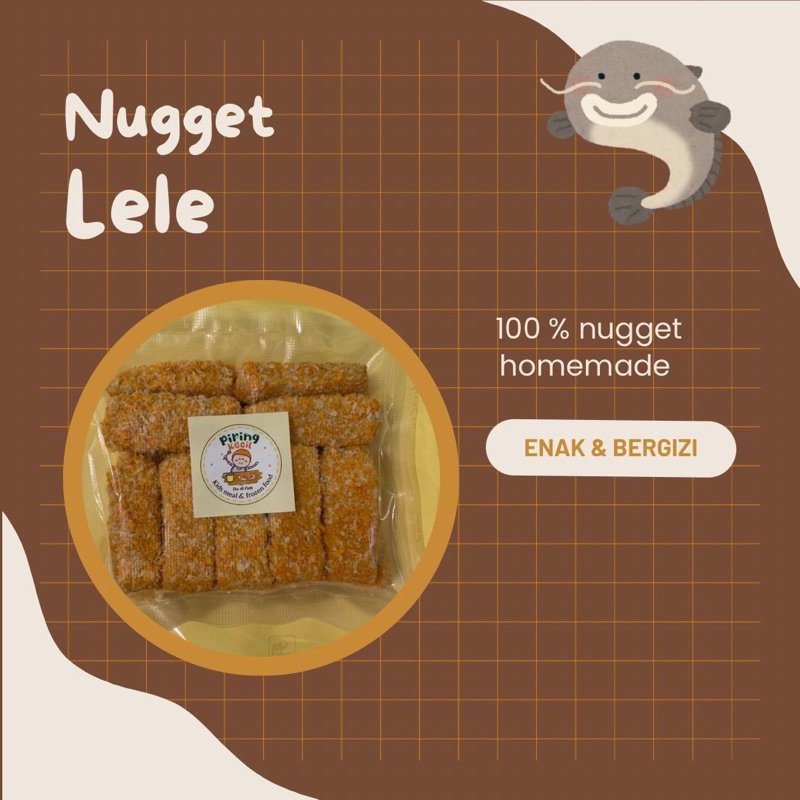 Jual Nugget Lele homemade/ olahan Lele / lauk anak tinggi protein dan ...