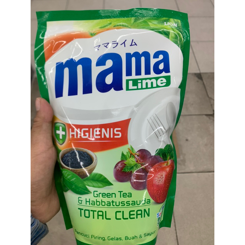 Jual Mama lime pouch kemasan 680ml tersedia 4 varian ( jeruk nipis , lime . green tea , lemon ...