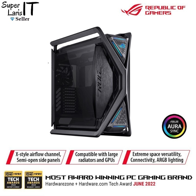 Jual ASUS ROG Hyperion GR701 | E-ATX Computer Case Casing PC Komputer ...