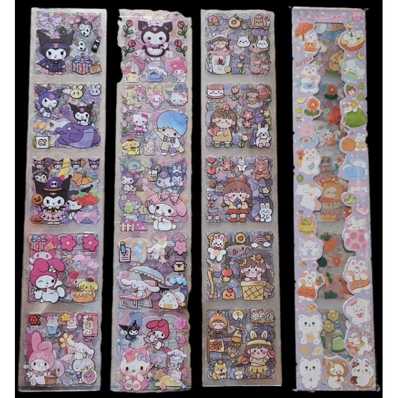 Jual sticker karakter anak stiker momo stiker kaca panjang 34cm ...