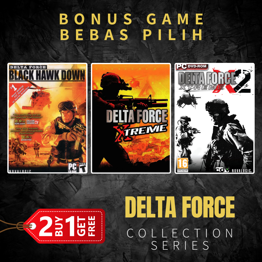Jual Delta Force Collection Series | GAME PC | BELI 2 GRATIS 1 | Shopee ...