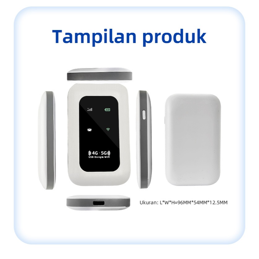 Jual ZBT 4G/5G Mifi Router Modem 150Mpbs 2100Mah USB Dongle WiFi ...