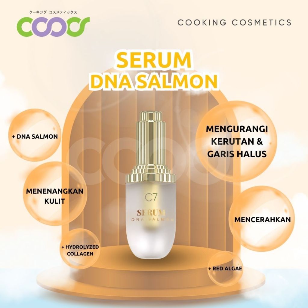 Jual Maklon Skincare Serum DNA Salmon 20ml - Produk Sample Brand ...