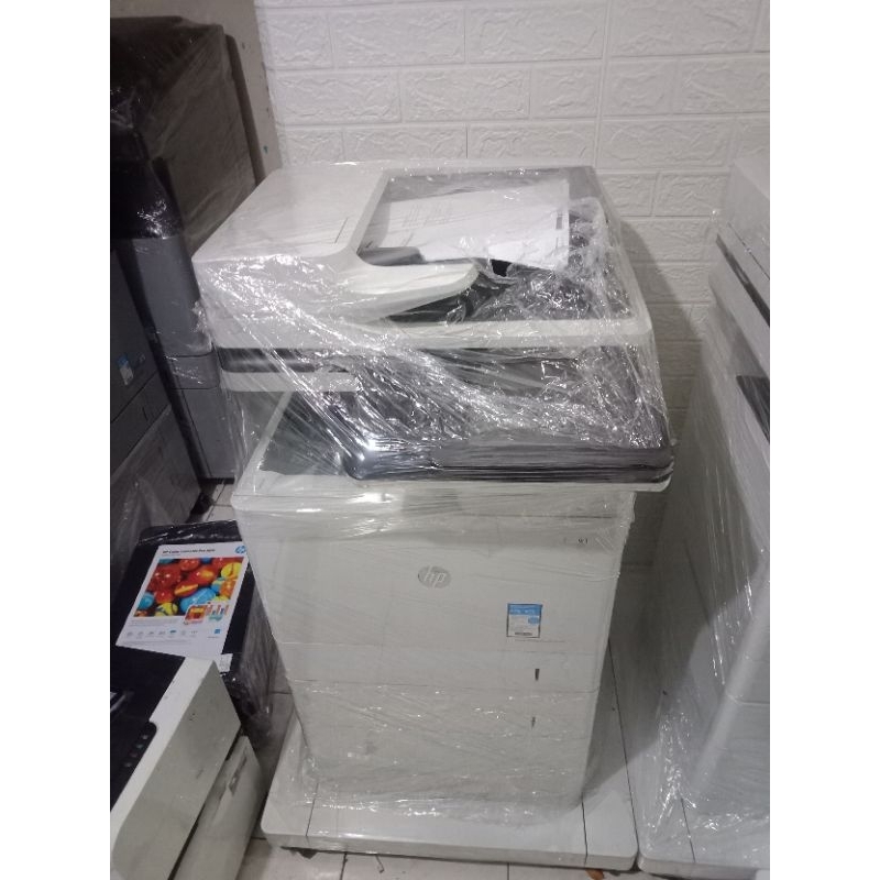 Jual printer hp laserjet manged flow MFP E62665 A4 bekas siap pakai | Shopee Indonesia
