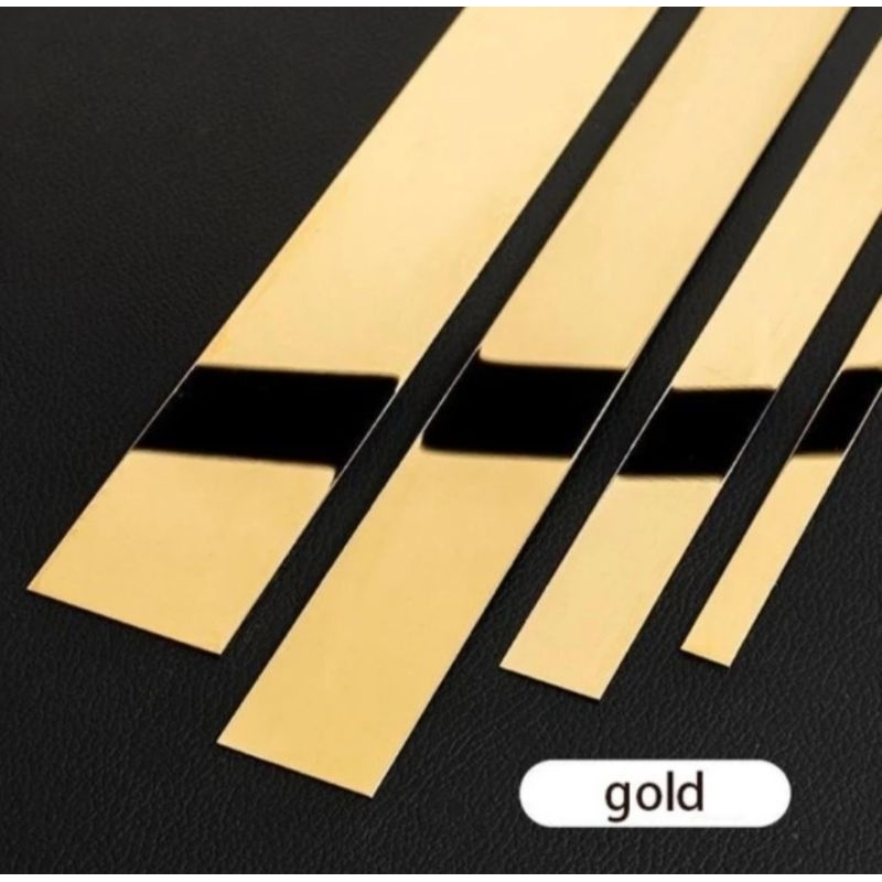 Jual LISH PLAT STAINLESS GOLD | LISH GOLD MOULDING PEKANBARU | Shopee ...