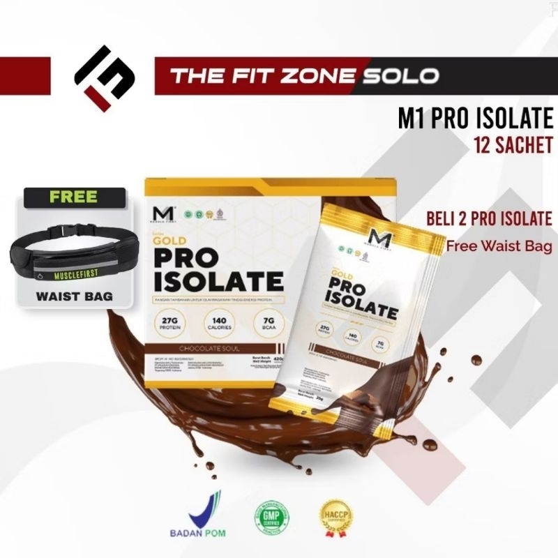 Jual M1 Muscle First Pro Isolate 12 Sachet | Shopee Indonesia