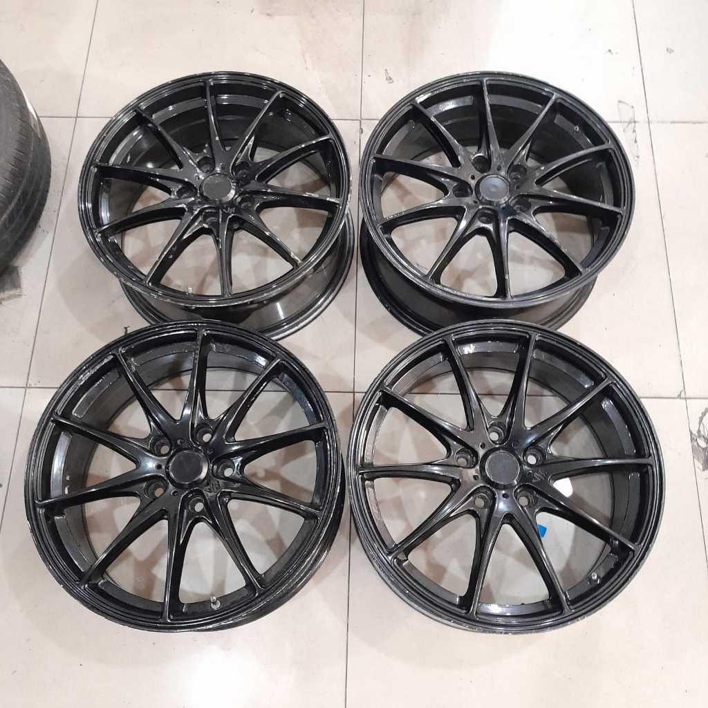 Jual Velg Mobil Bekas Murah Racing Ring 17 Lebar 7 Baut 5x114,3 Buat Ertiga X-Pander Carry ...