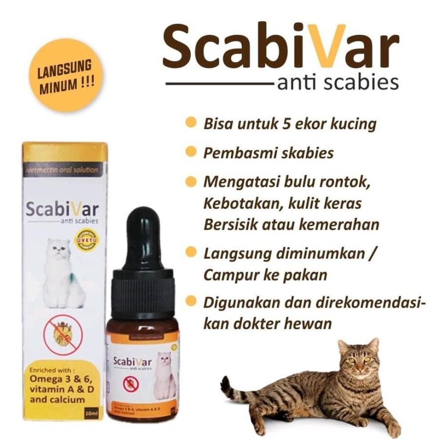 Jual SCABIVAR 10ml OBAT SIRUP ANTI SCABIES SKABIES / KUDIS / GUDIKAN ...