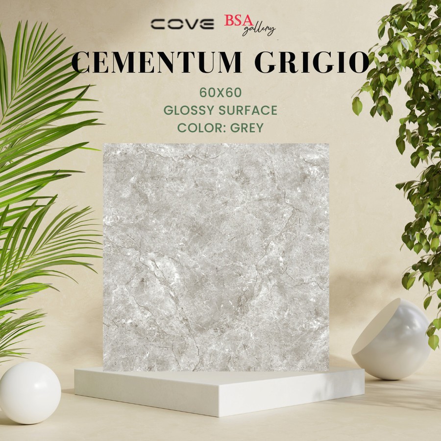 Jual GRANIT 60X60 COVE CEMENTUM GRIGIO POLISHED / GRANITE TILE CORAK ...