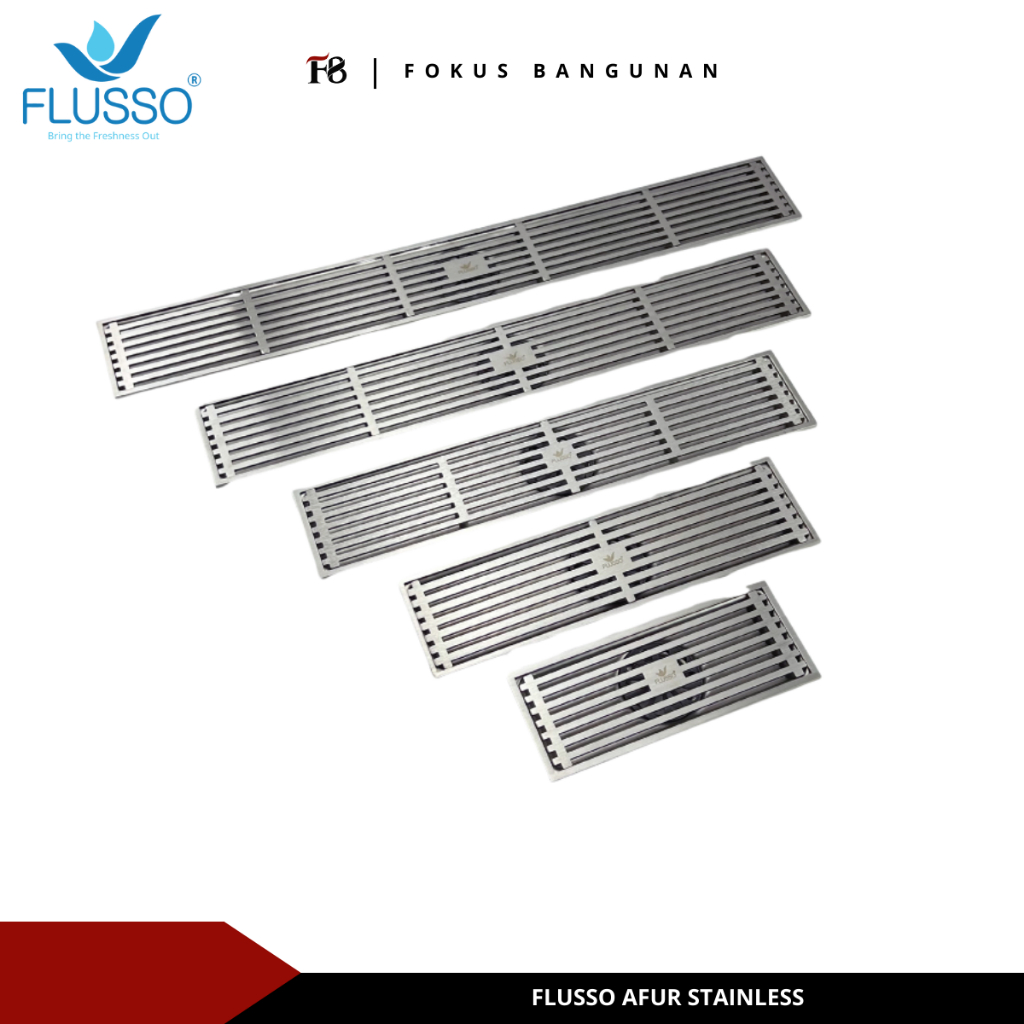 Jual Flusso Smart Floor Drain Saringan Got Afur Lantai Kamar Mandi ...