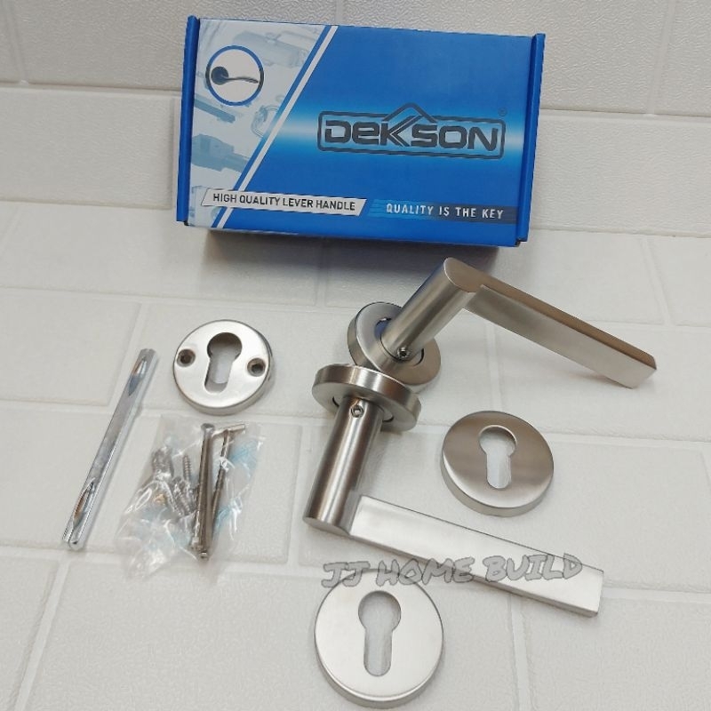 Jual Paket Handle Set Dekson LHTR 0122 Stainless / Paket Handle Pintu ...