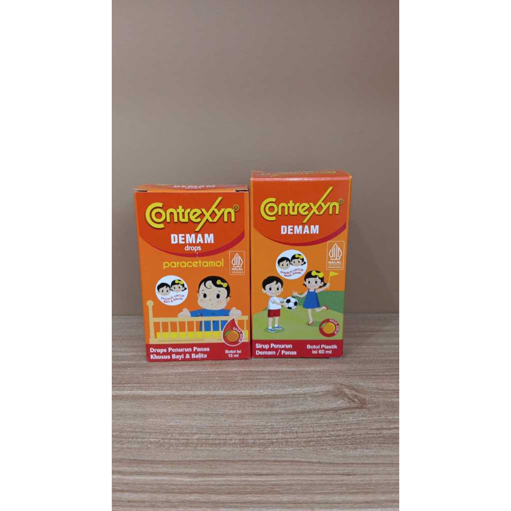 Jual CONTREXYN PARACETAMOL PENURUN DEMAM / PANAS | Shopee Indonesia