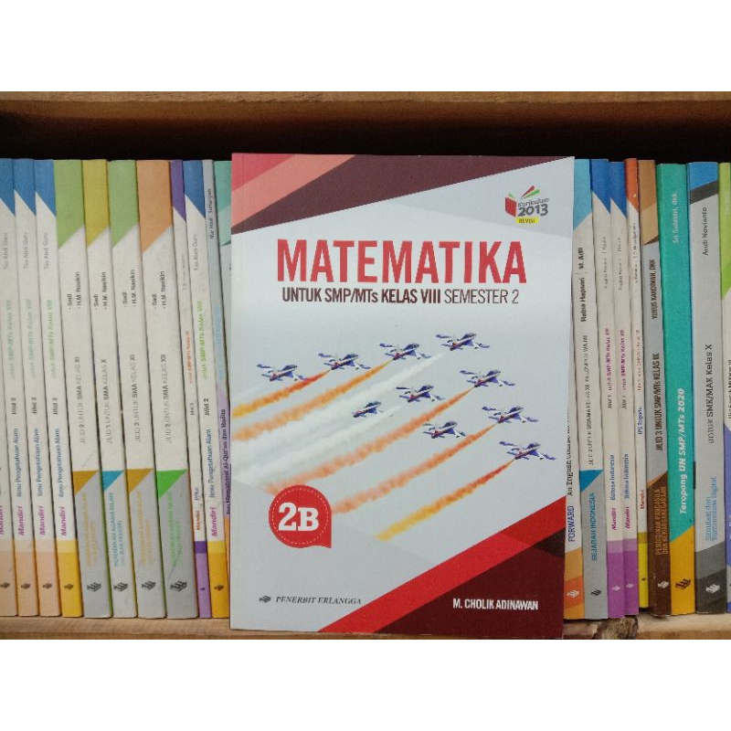 Jual BUKU MATEMATIKA SMP/MTS KELAS 2B SEMESTER 2 KURIKULUM 2013 REVISI ...