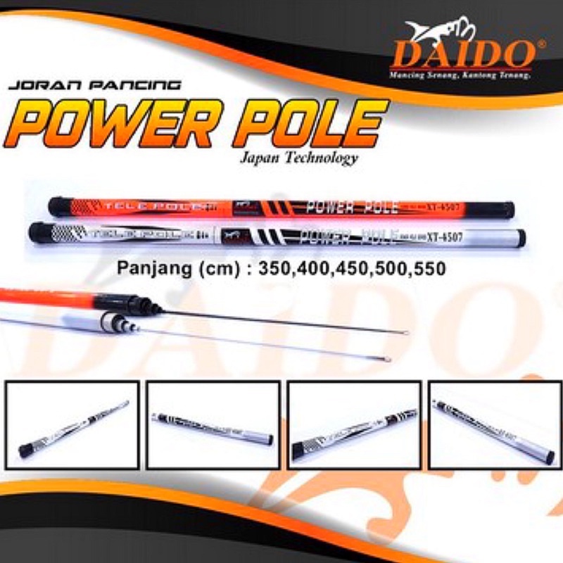 Jual Joran Tegek DAIDO Power XT 500 Gagang Besar | Shopee Indonesia