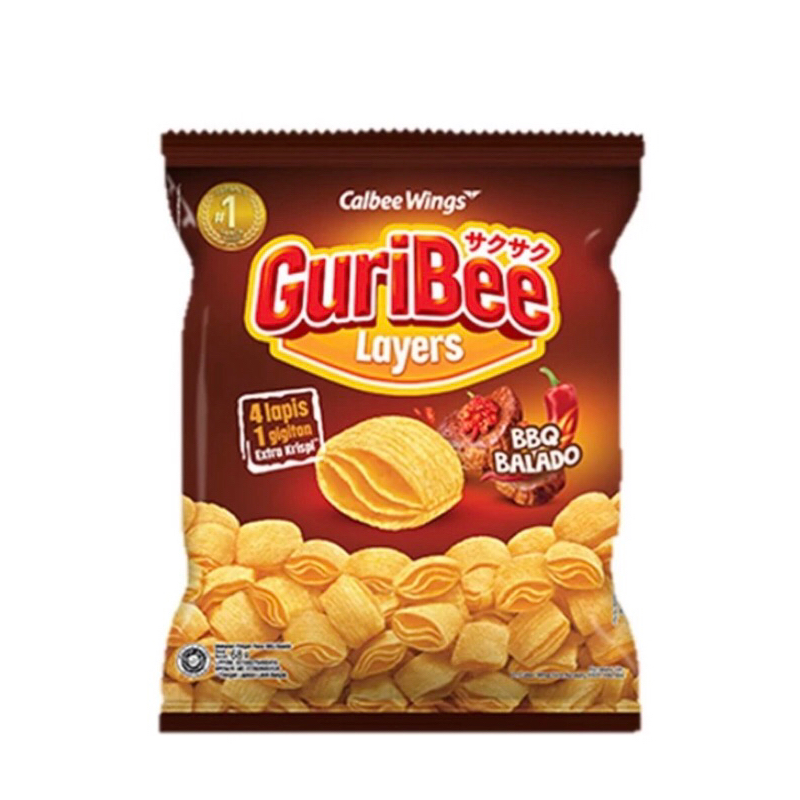Jual Guribee Calbee Wings Snack Balado Keju Rumput Laut | Shopee Indonesia
