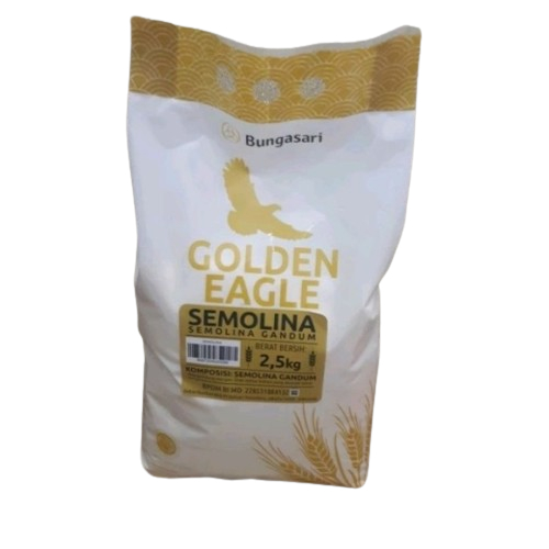 Jual Tepung Gandum Semolina Golden Eagle - 2.5kg | Shopee Indonesia
