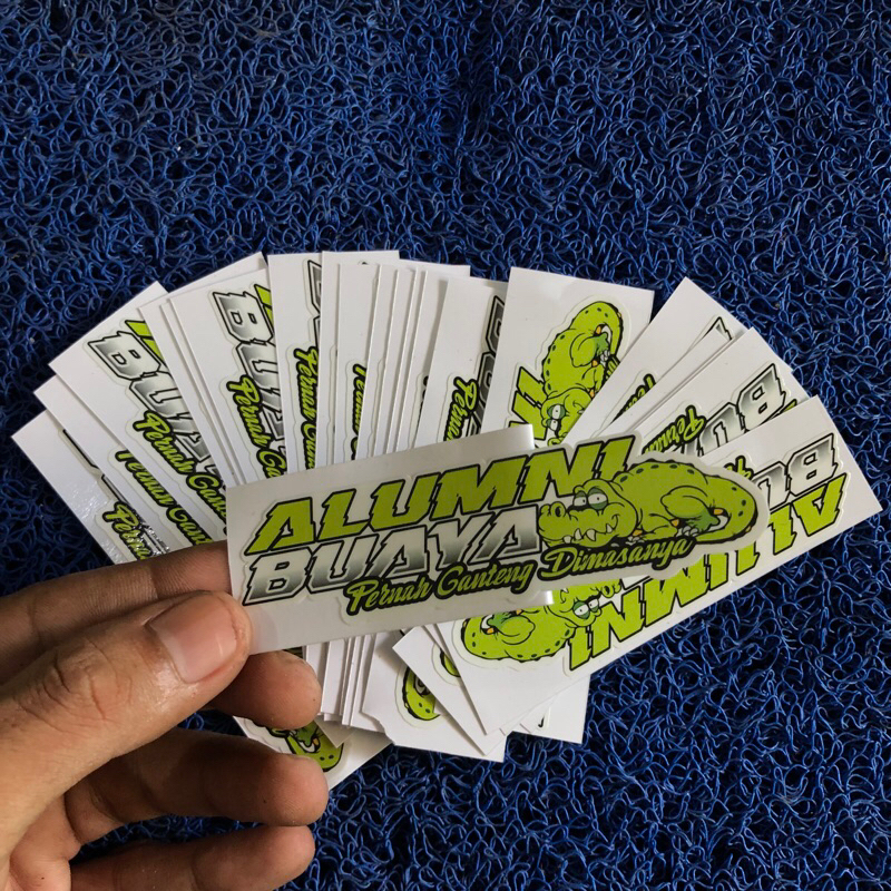 Jual sticker viral alumni buaya 003 | Shopee Indonesia