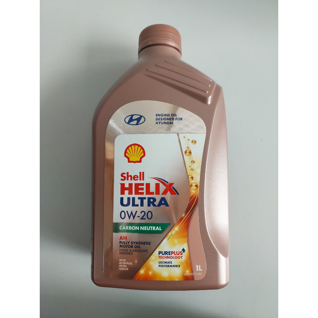 Jual OLI MESIN/GASOLINE & DIESEL ENGINE OIL 0W-20 (1L) SHELL | Shopee ...