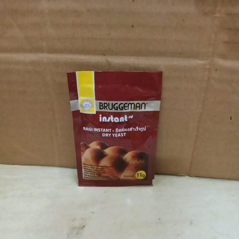 Jual BRUGGEMAN RAGI INSTAN DRY YEAST PENGEMBANG ROTI 11 GR ( ECER 1 PCS ...
