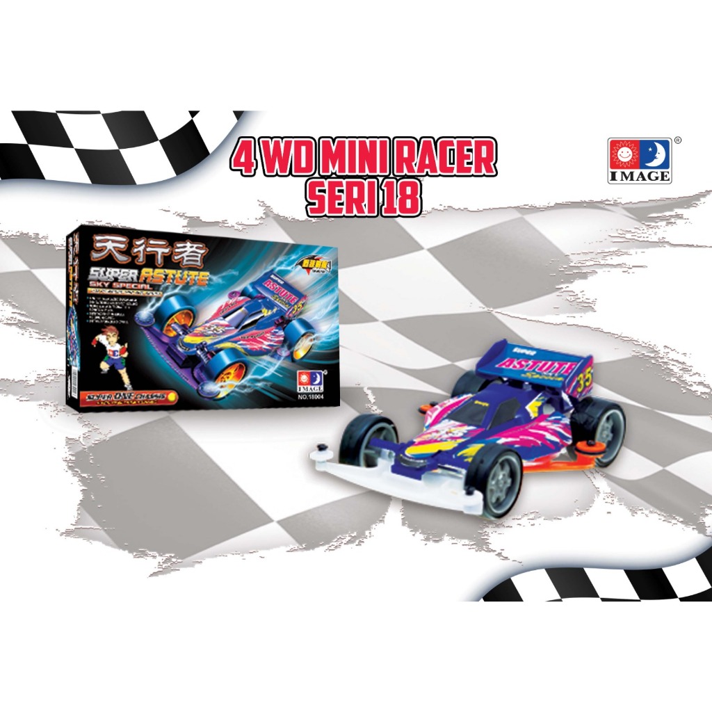 Jual IMAGE TOYS mainan 4WD MINI RACER 4ASST (18A) | Shopee Indonesia