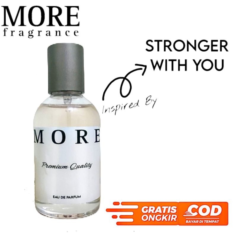 Jual MORE Fragrance - parfum tahan lama inspired by Stronger With You ...