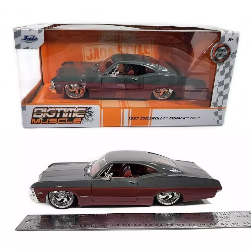 Jual JADA Chevy Impala 1967 SS Two Tone Colour skala 1:24 | Shopee ...