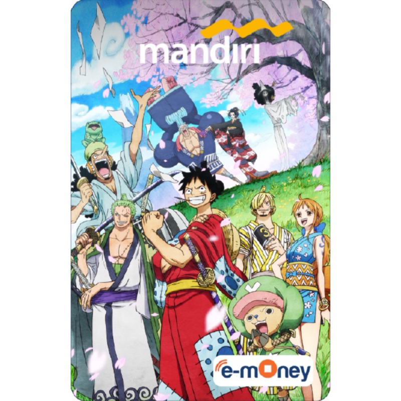 Jual e-money - one piece all character | Shopee Indonesia