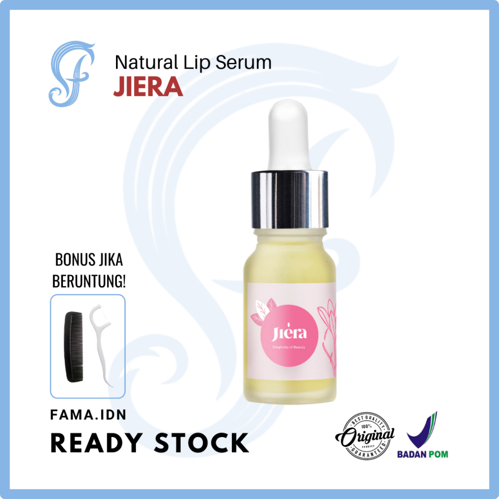 Jual JIERA Advanced Natural Lip Serum Pelembab Bibir 10ml | Shopee ...