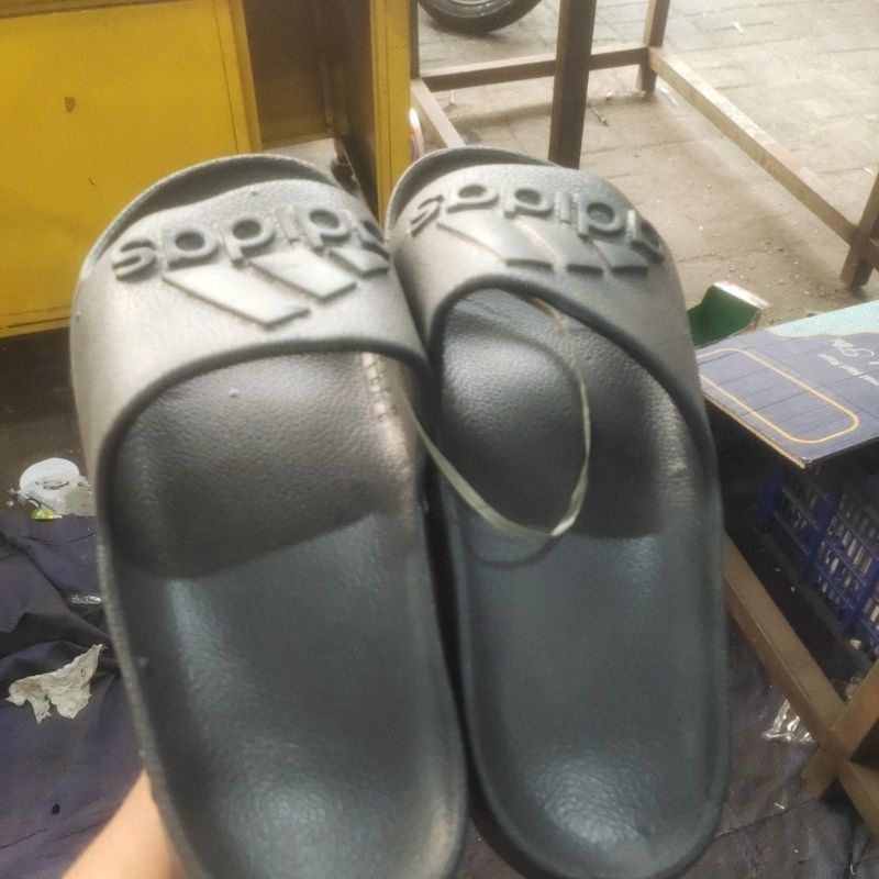 Jual Sandal Adidas Adilette Aqua Slide Sendal Selop sOlip On Pria ...