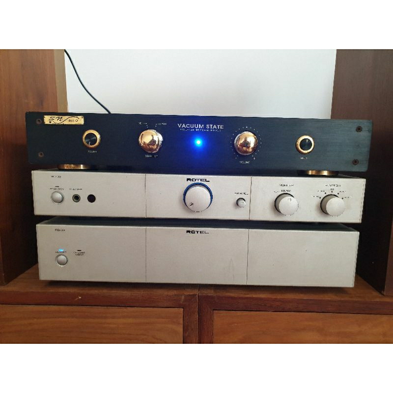 Jual DIY Preamplifier premium tabung blackplate 5687 suara warm dan ...