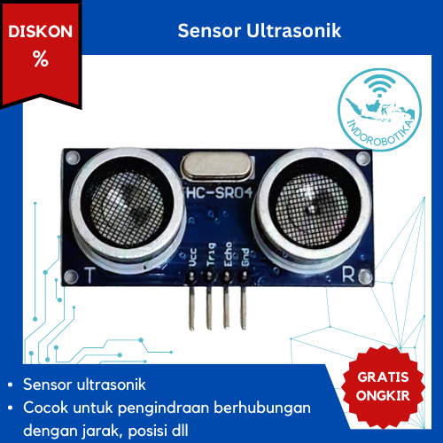 Jual Sensor ultrasonik digunakan untuk mendeteksi keberadaan suatu ...