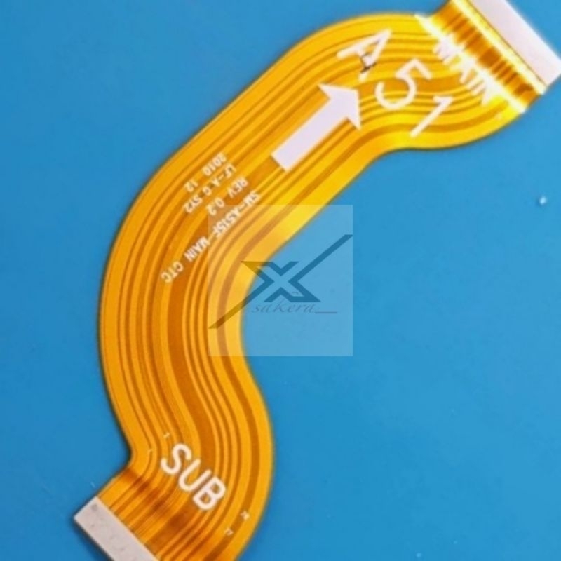Jual FLEKSIBEL LCD CAS MAIN SUB UI BOARD TENGAH SAMSUNG A51 ORIGINAL | Shopee Indonesia