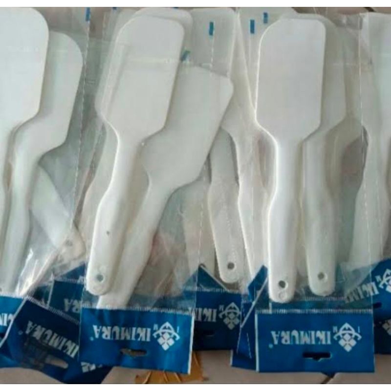 Jual spatula plastik ikimura/solet spatula putih | Shopee Indonesia