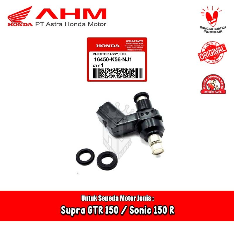 Jual Injector Injektor Honda Sonic 150 R Supra GTR Original AHM 16450 ...