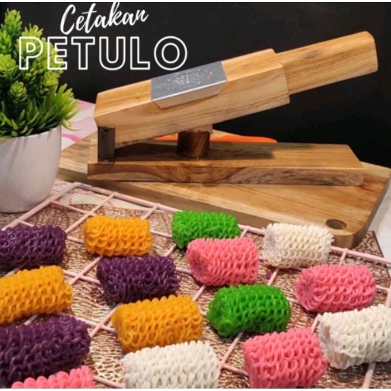 Jual cetakan petulo putumayang.ukuran jumbo.cetakan kue basah ...