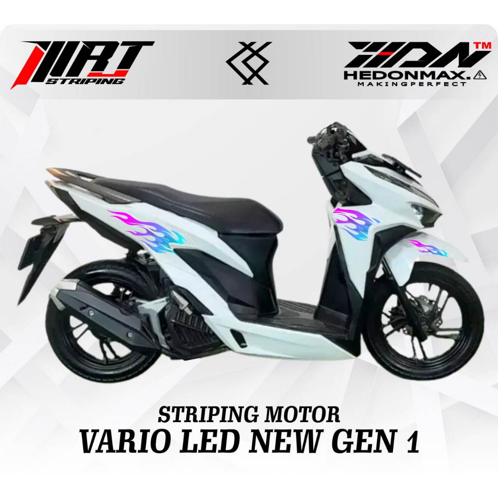 Jual Striping Transparan Vario Led New Gen 1 Api Vol 1 (Sudah Terpotong ...