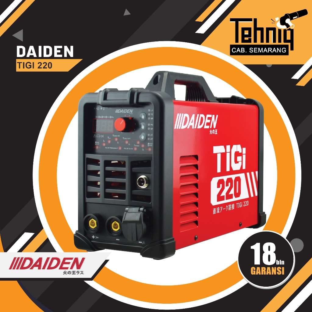 Jual TIG DAIDEN Mesin Las TIGi 220 Welding Machine 220A Inverter TIG ...