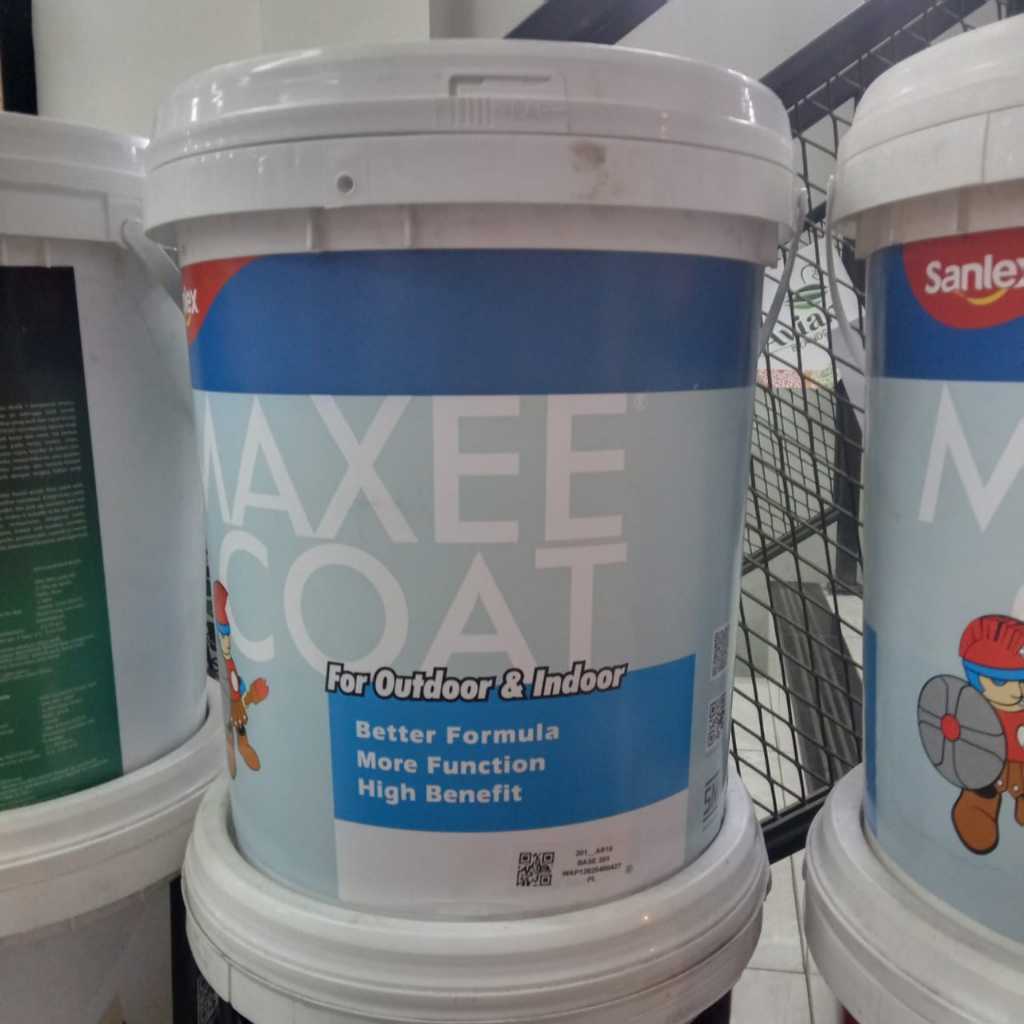 Jual SANLEX MAXEECOAT 25KG (WHITE) // BETTER FORMULA MORE FUNCTION HIGH ...