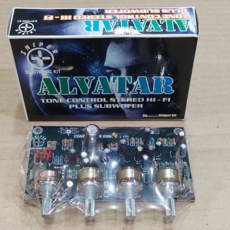 Jual Kit Tone control Alvatar + subwoofer | Shopee Indonesia