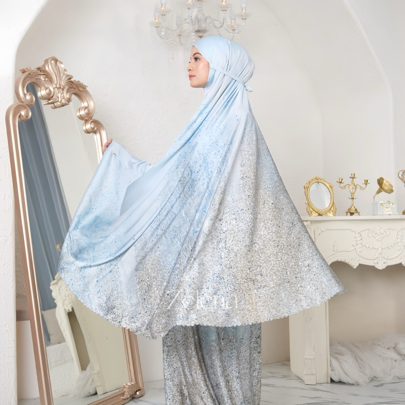 Jual ZELENA - Mukena Dewasa Blink Series Mewah Premium Prayer Set Bahan ...