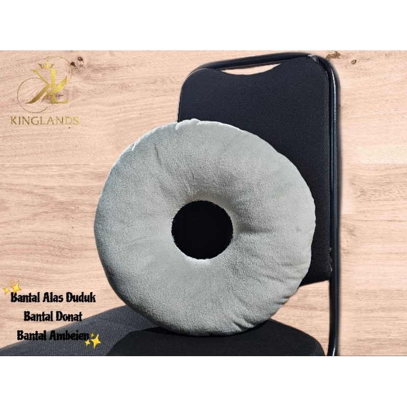 Jual [Kinglands] Bantal Donat Orthopedix Bantal Duduk Alas Bulat Donat ...