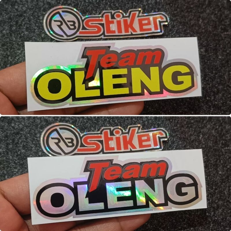 Jual Stiker Team Oleng sticker cutting | Shopee Indonesia
