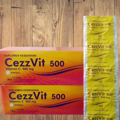 Jual Cezzvit 500 Kapsul Vitamin C 500 Mg | Shopee Indonesia