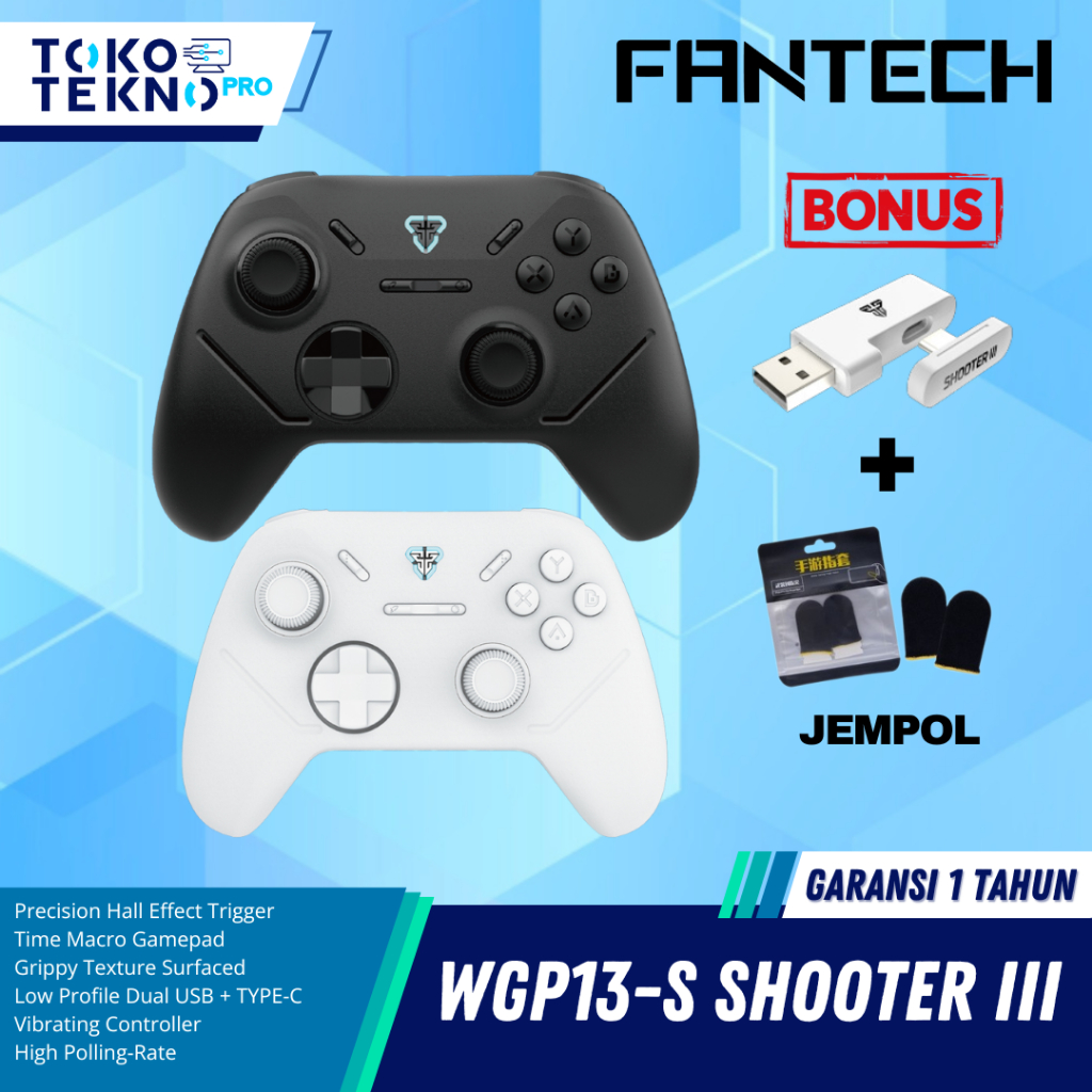 Jual Fantech WGP13 / WGP-13 / WGP13s / WGP-13s Shooter III 3 Wireless ...